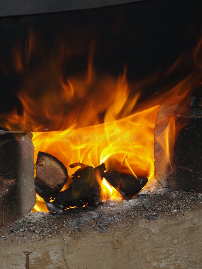 Furnace #1 stock image. Image of fierce, combust, glow - 1299195