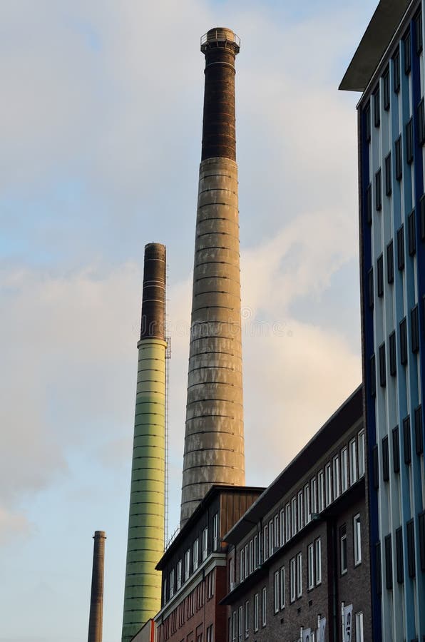 Furnace from Aurubis Copper Factory in Hamburg Stock Image - Image of ...