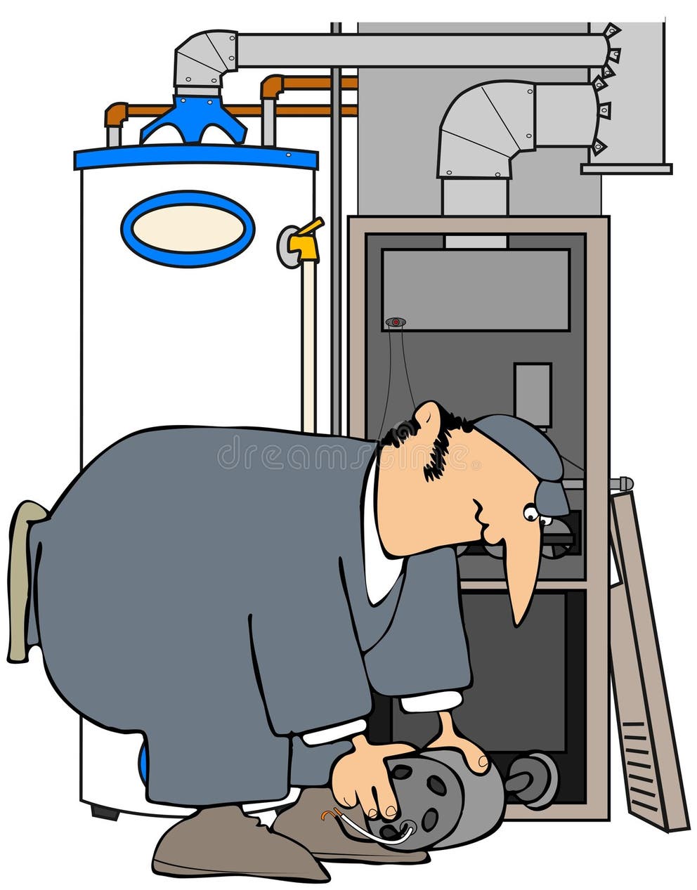 Furnace Cartoon Stock Illustrations – 1,651 Furnace Cartoon Stock ...