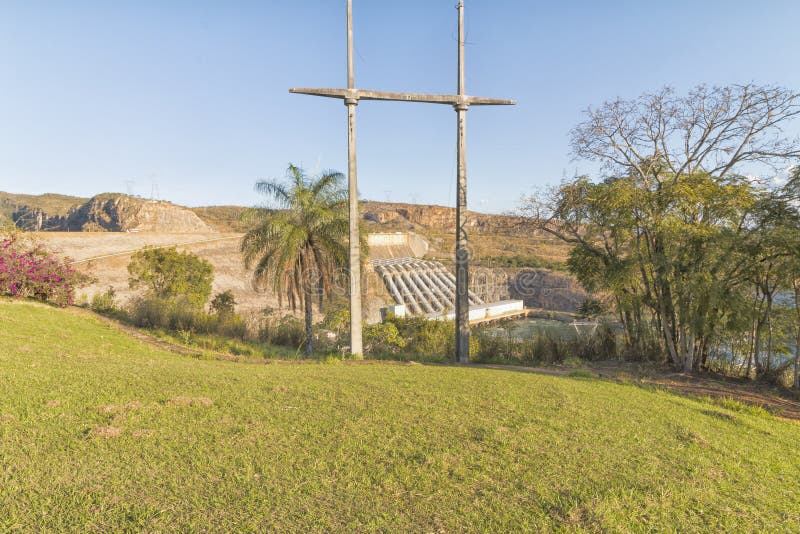 Furnas Dam in Minas Gerais, Brazil Stock Image - Image of travel ...