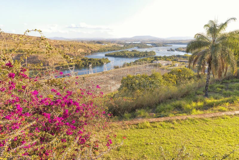 Furnas Dam in Minas Gerais, Brazil Stock Photo - Image of gerais ...