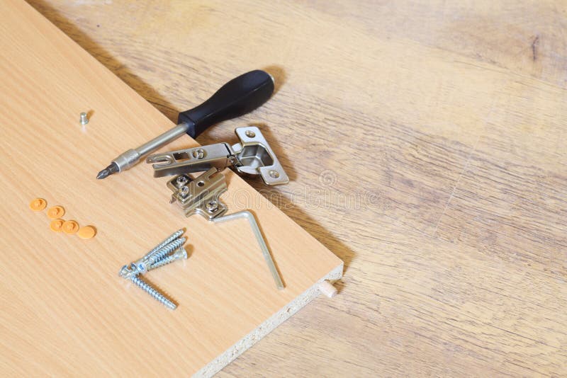 Furniture assembling kit stock photo. Image of selfassembly - 17373254