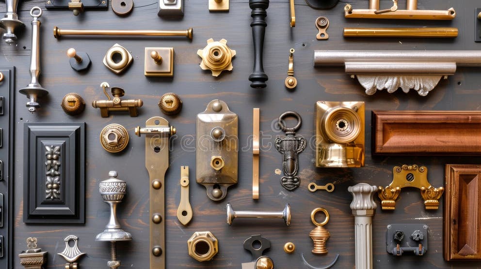 Furniture Fittings from Ornate Pull Handles To Angular Brackets. Wide ...