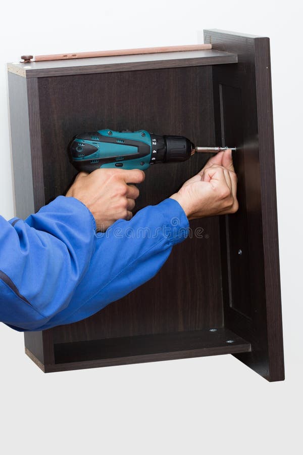 Furniture Manufacturing Process Stock Image - Image of wooden ...