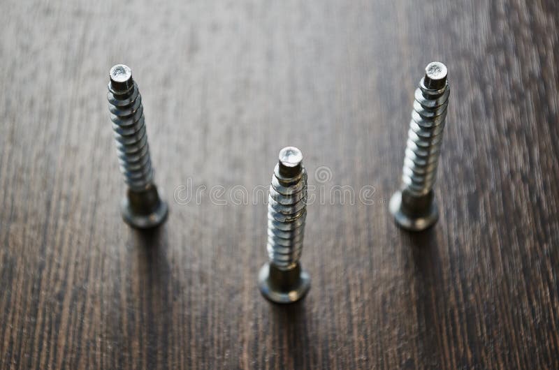 Furniture screws stock image. Image of konfirmat, iron - 53671149