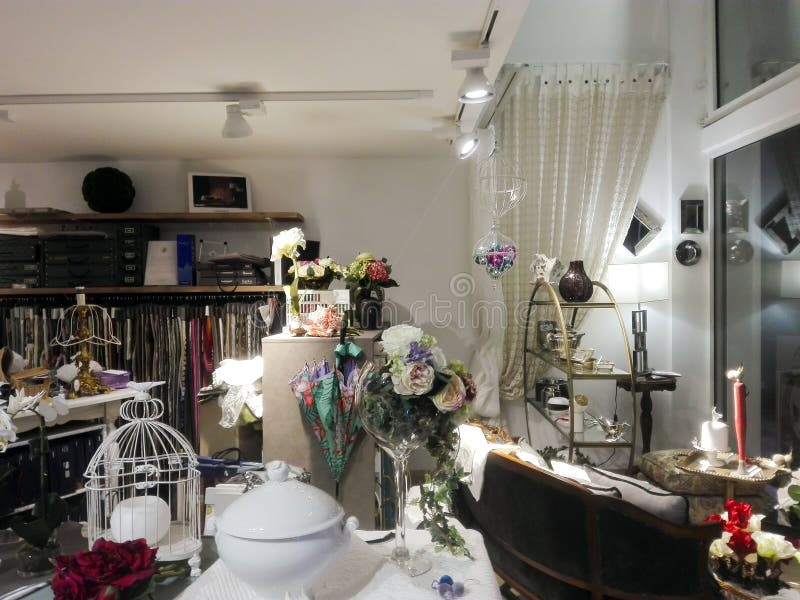 Furniture shop editorial stock photo. Image of closeup - 64136358