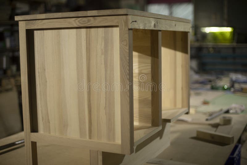 Furniture in Workshop. Details of Carpentry Workshop Stock Photo ...