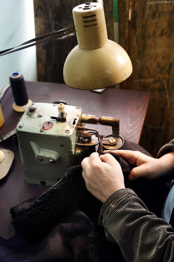 Furrier stock image. Image of hand, furrier, tailor, craft - 72882329