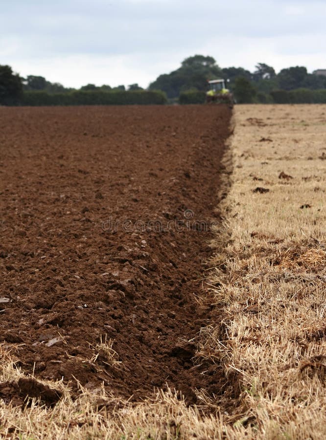 Furrow stock image. Image of arable, industry, furrow - 10982633