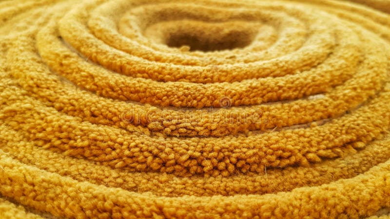 Furry Mat Edge Viewed from Side Stock Image - Image of wool, viewed ...