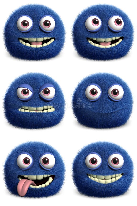 Cartoon Furry Toy Monster Stock Illustrations – 5,566 Cartoon Furry Toy ...