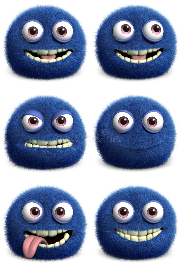 Cartoon Furry Toy Monster Stock Illustrations – 5,566 Cartoon Furry Toy ...