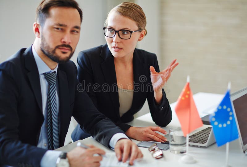 Further information stock image. Image of coworker, corporate - 63818135