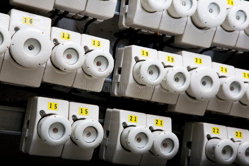 Fusebox stock photo. Image of power, breakers, switch, office - 513352