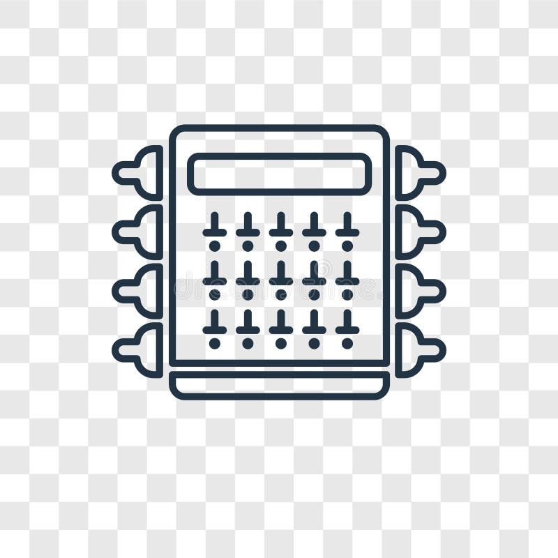 Fuse Box Icon Vector Isolated on White Background, Logo Concept Stock ...