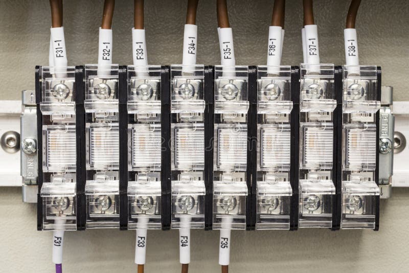 Fuse Box for Electricity in a Factory Stock Photo - Image of fuse, fuel ...
