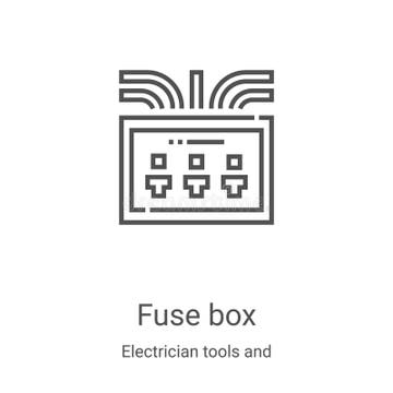 Fuse Box Outline Stock Illustrations – 630 Fuse Box Outline Stock ...