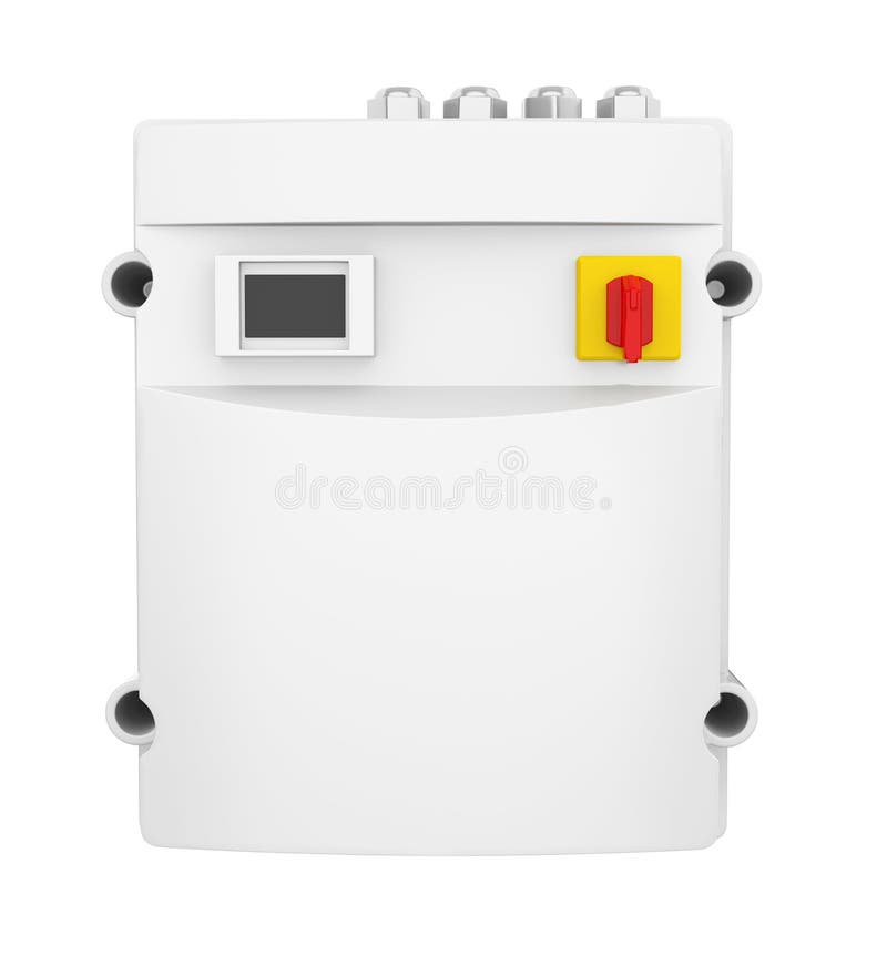 Fuse Box Isolated stock illustration. Illustration of panel - 190475393