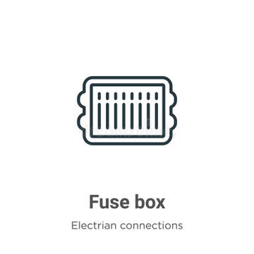 Fuse Box Outline Stock Illustrations – 630 Fuse Box Outline Stock ...
