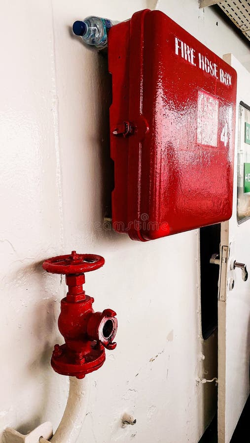 The fuse box is red stock photo. Image of furniture - 345654084
