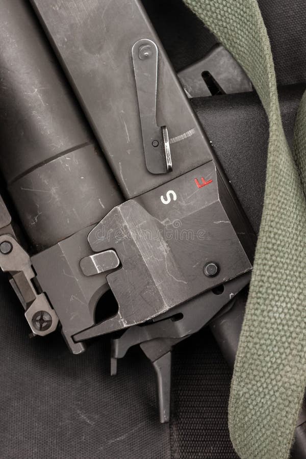 Fuse on the Grenade Launcher Stock Photo - Image of weapon, shooting ...