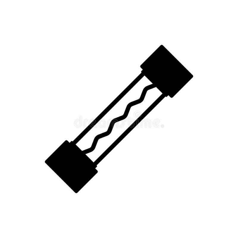 Fuse icon vector stock vector. Illustration of industry - 299294329