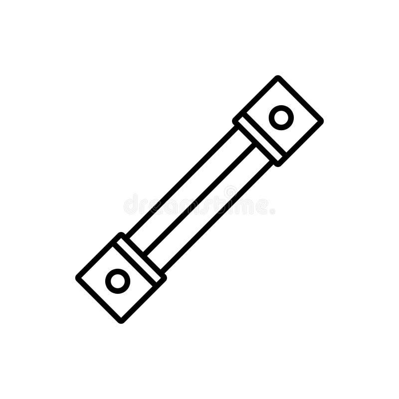 Fuse Box Icon Vector Isolated on White Background, Logo Concept Stock ...