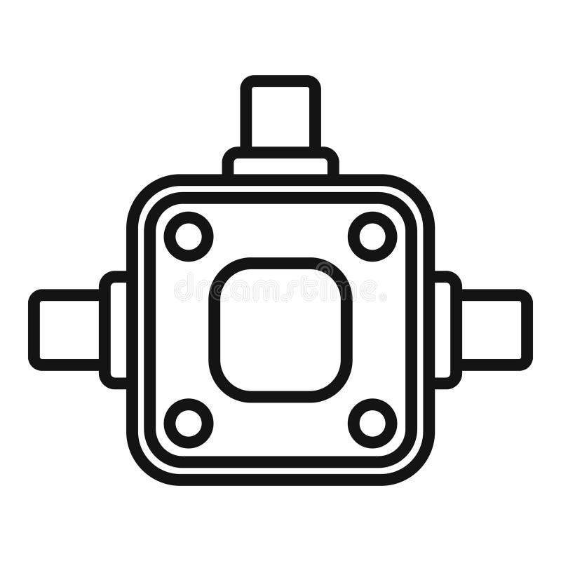 Fuse Junction Box Icon Outline Vector. Electric Switch Stock Vector ... Fuse Junction Box Icon Outline Vector. Electric Switch Stock Vector ...