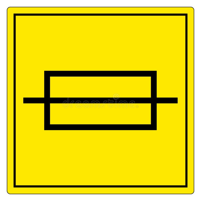 Fuse Symbol Sign, Vector Illustration, Isolate on White Background ...