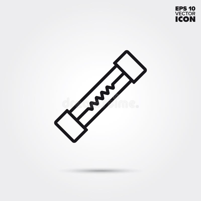 Car fuse vector icon stock vector. Illustration of repair - 115590006