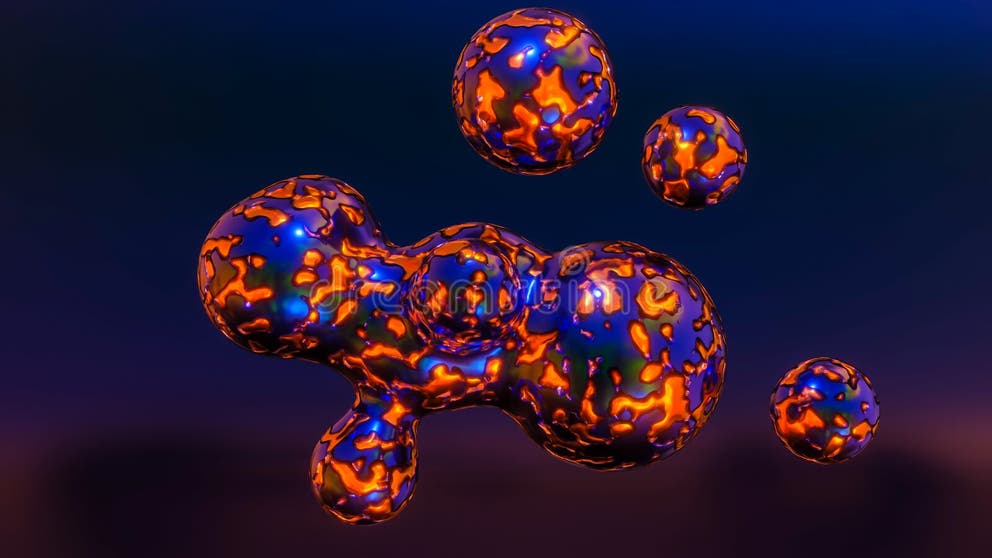 Fused Soft Spheres with a Speckled Texture. Abstract Three-dimensional ...