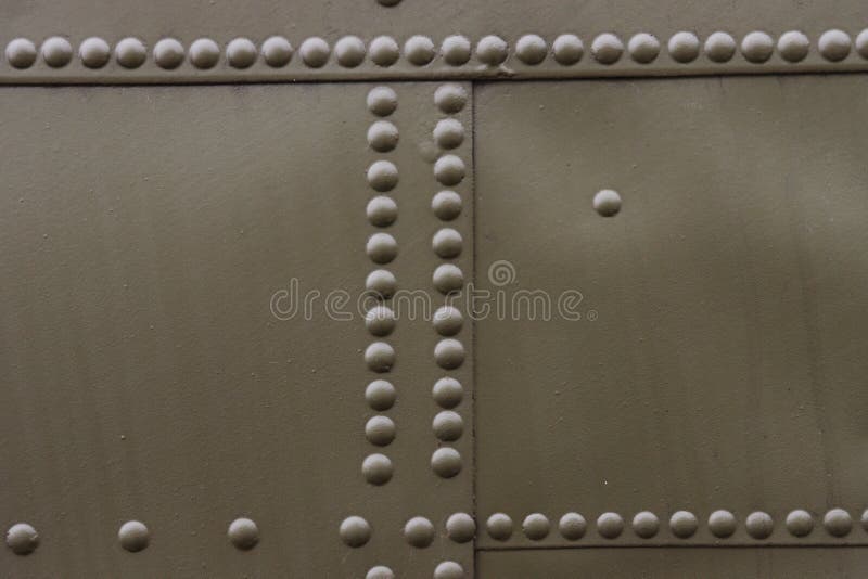 Fuselage of an Old Airplane Close-up. Stock Photo - Image of metallic ...