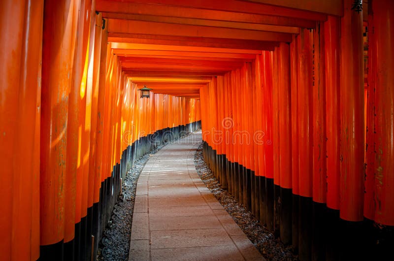 Fushimi Inari Shrine, Japan Stock Image - Image of history, famous ...
