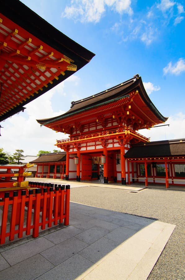 The fushimi inari temple stock photo. Image of fushimi - 43458378