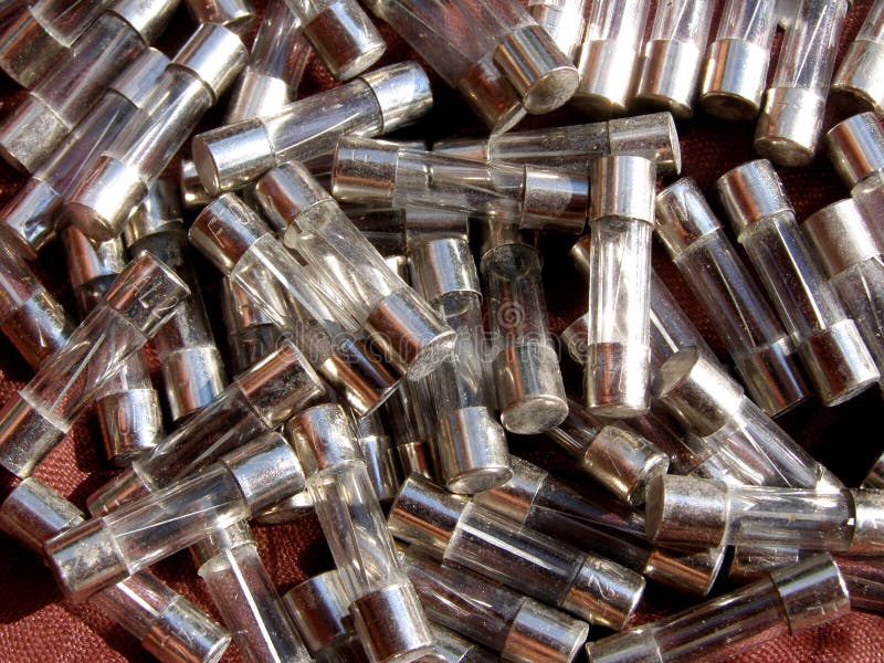 Fusible de seguridad foto de archivo. Imagen de cristal - 15454020