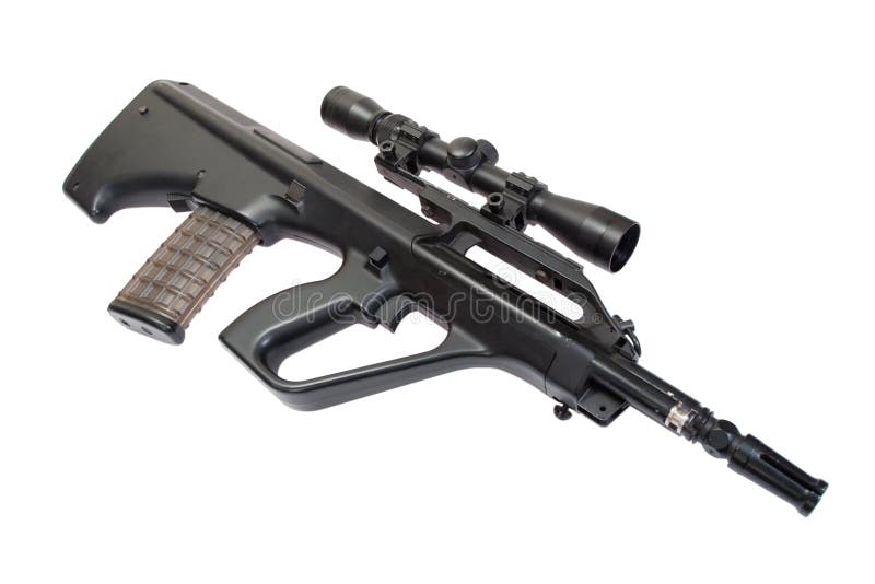 Fusil d'assaut Steyr AUG photo stock. Image du automatique - 30308204