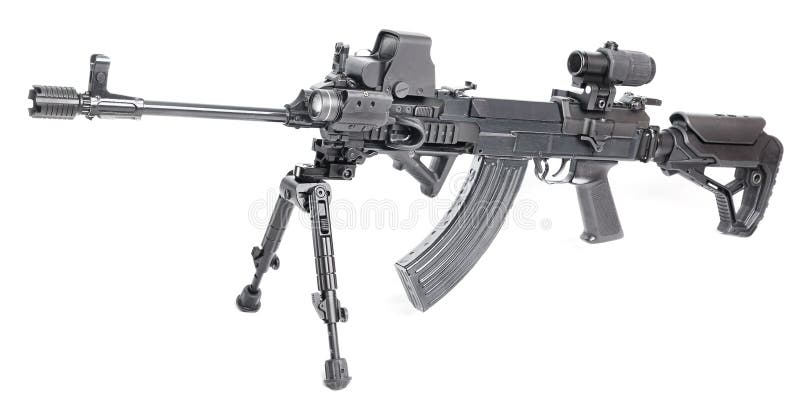 Fusil moderne photo stock. Image du obliger, copie, tchèque - 105597024