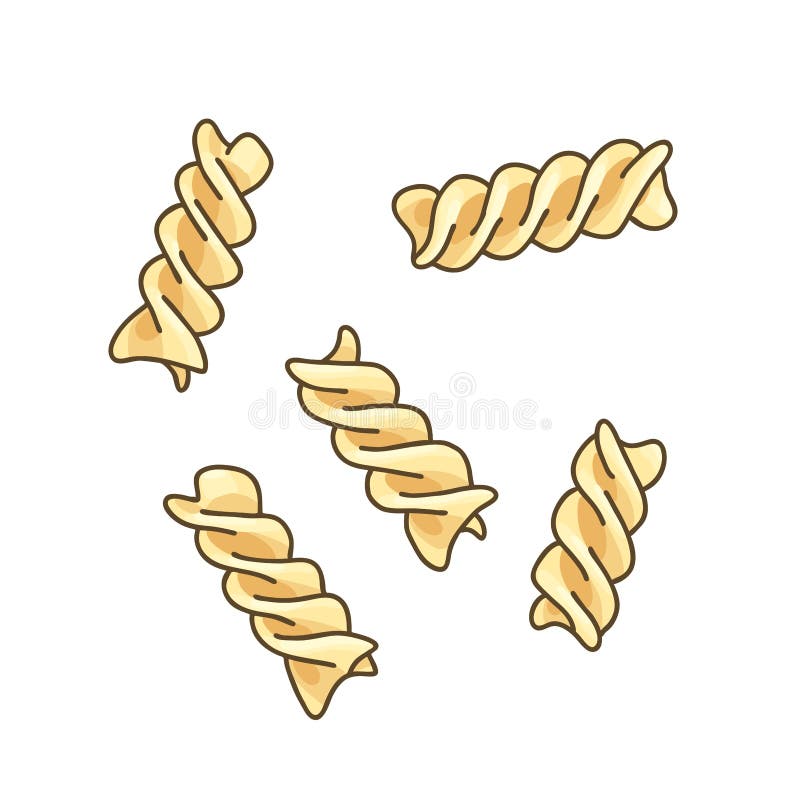 Rotini Stock Illustrations – 128 Rotini Stock Illustrations, Vectors ...