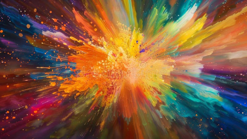 The Bright Colors and Patterns of a Flock of Tropical Birds Flying ...