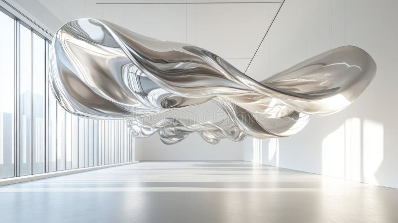 Fusion Desert Decor, Wind-shaped Figures and Reflective Surfaces Create ...