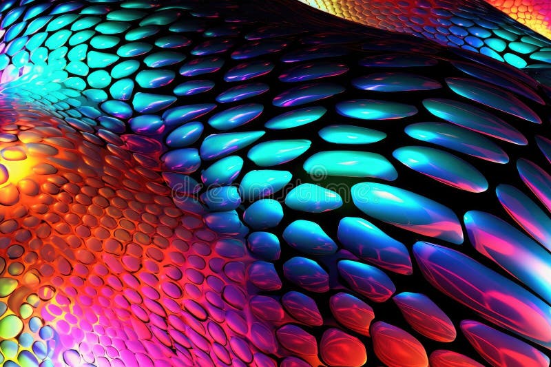 Fusion of Geometric Shapes, Metallic Surfaces, and Illuminated Lines ...