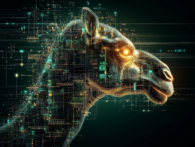 The image of a camel stock illustration. Illustration of domestic ...