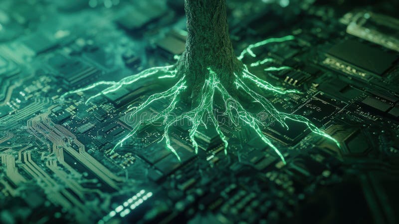 Fusion of Nature and Technology, a Digital Tree Root System Integrating ...