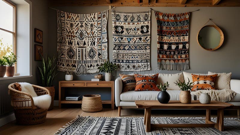 A Fusion of Nordic and Native American Textile Patterns in a Stylish ...