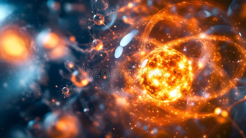 Fusion of Nuclear Fission and Atomic Particles Visualizing the Complex ...