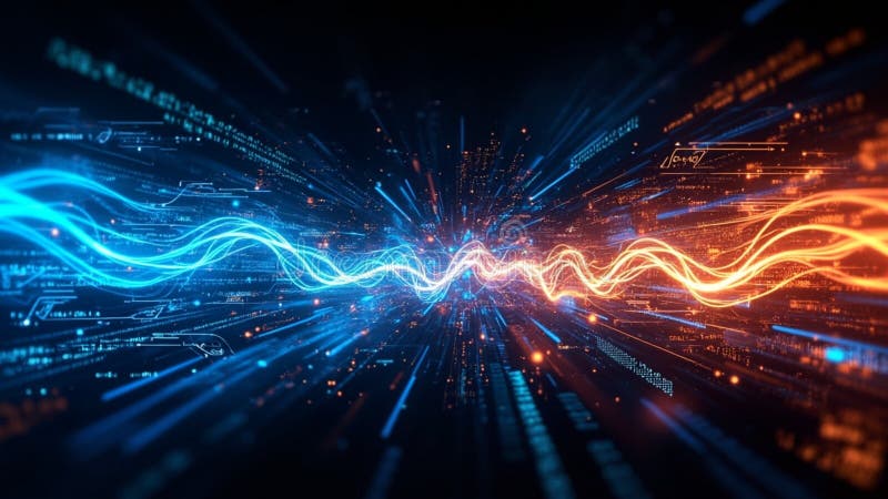 Fusion of Opposing Energies in a Binary Pulse of Electric Blue Versus ...