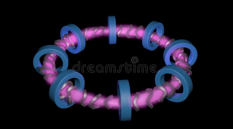 Toroidal Magnetic Field Lines . Fusion Energy. Helical Path Flow. Front ... Toroidal Magnetic Field Lines . Fusion Energy. Helical Path Flow. Front ...