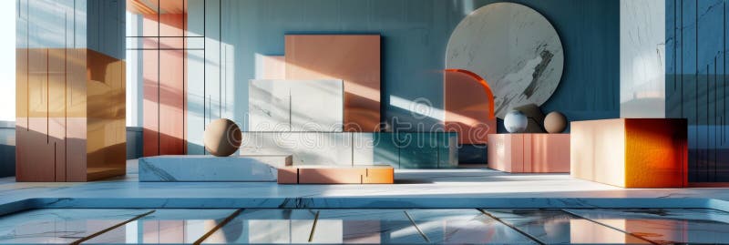 A Fusion of Reality and Abstraction with Recognizable Objects Arranged ...