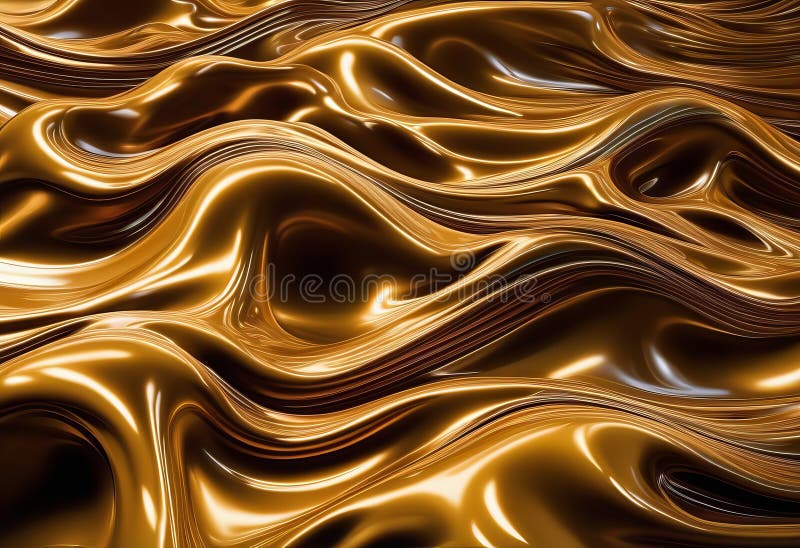 The Fusion of Technology and Artistry in Liquid Form Stock Illustration ...