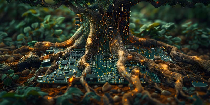 The Fusion of Technology and Nature: a Representation of Green ...